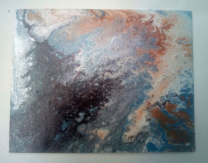 Flow 1 - Chris Doyle - Paintings & Prints, Abstract, Organic - ArtPal