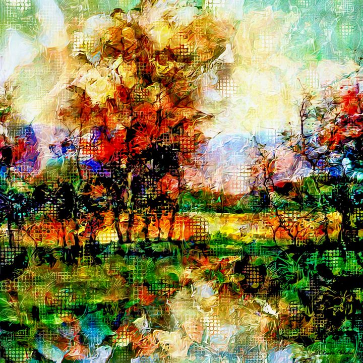 Autumn Abstract Art - Laurie'sArt111 - Digital Art & AI, Abstract ...