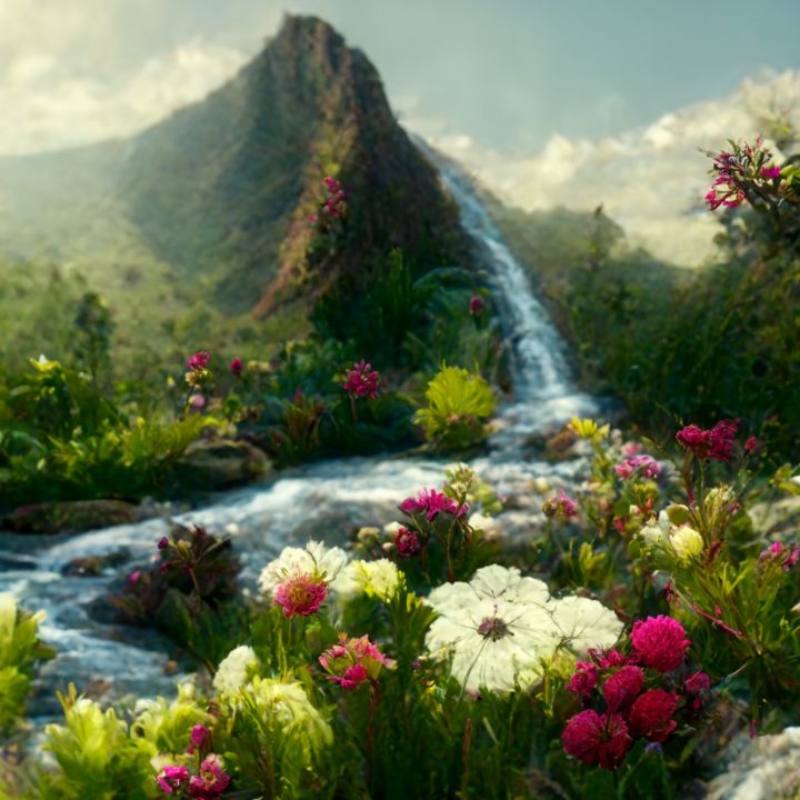 The Calm Beauty of Nature 1 - Jenny - Digital Art & AI, Landscapes ...