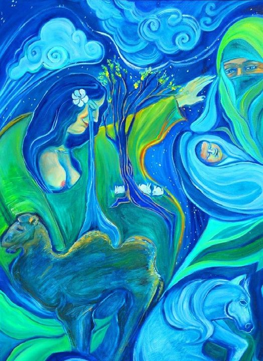 Crying For Peace - Water Dreams - Paintings & Prints, Animals, Birds ...