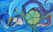 Four Directions - Water Dreams - Paintings & Prints, Ethnic, Cultural ...