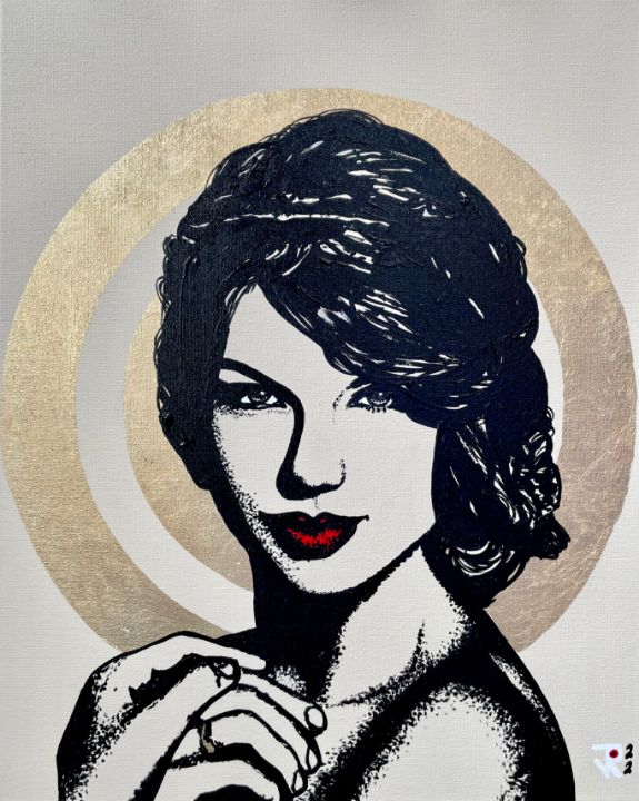 Saint Taylor Swift -giclée 8x10 - Art by James Rall - Paintings ...