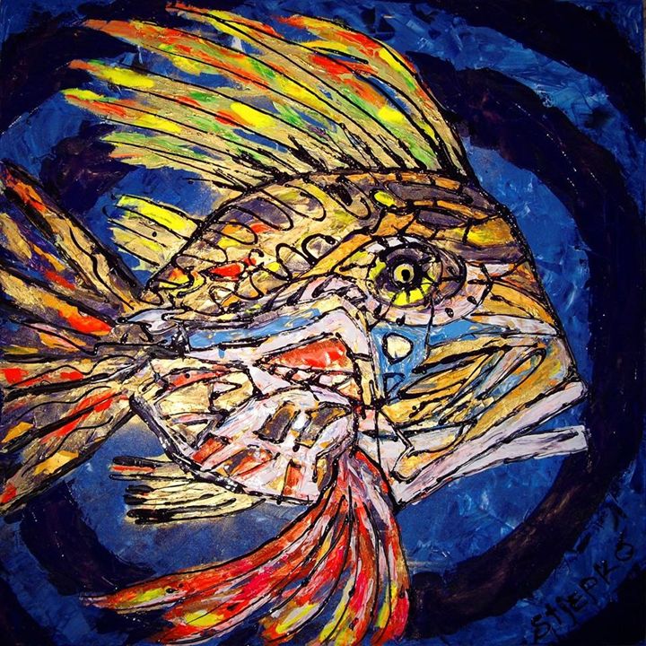 Capt. Nemo - SOLD - ART BY STJEPKO - Paintings & Prints, Animals, Birds ...