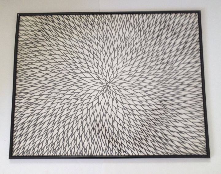 Outburst triangles - Kurtis gentile - Drawings & Illustration, Abstract ...