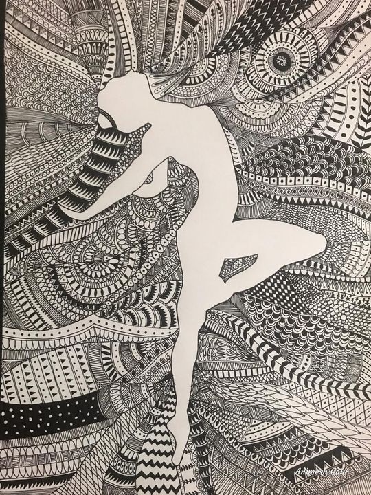 Dance your pain away. - Animesh gour - Drawings & Illustration ...