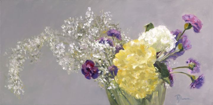 Graceful Reach - Kathy Rivera Fine Art - Paintings & Prints, Flowers ...