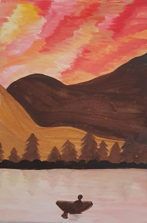 sunset piece 1/3 - artoreemo - Paintings & Prints, Landscapes & Nature ...