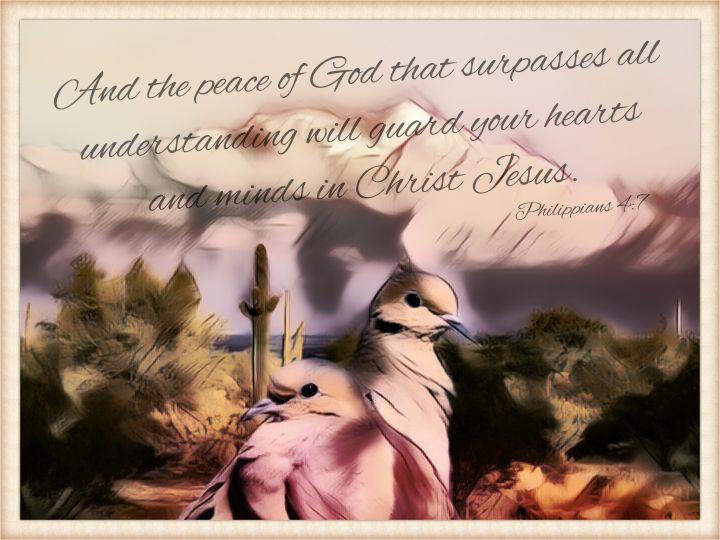 Philippians 4:7 Bible Verse - Karri Levens - Digital Art & AI, Religion ...