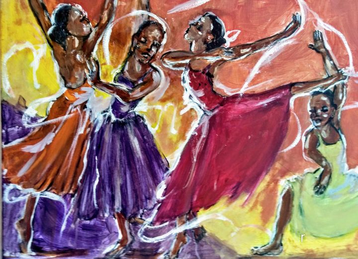 Flex - Sharon Jeremiah - Paintings & Prints, Ethnic, Cultural, & Tribal ...