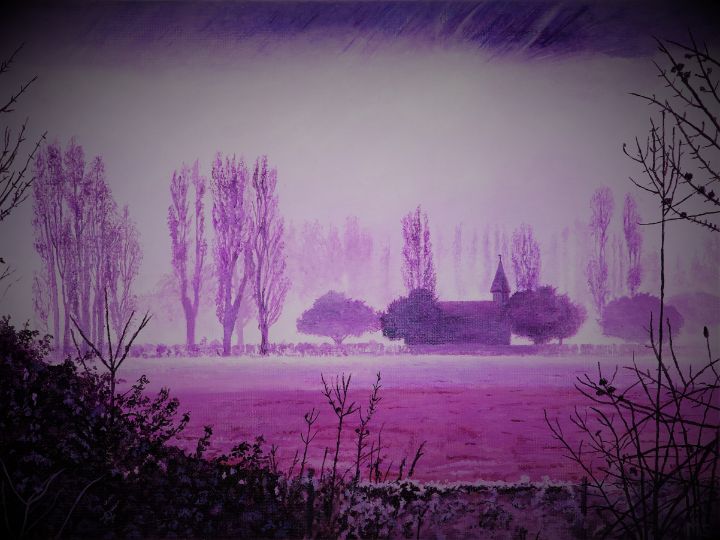 Misty Morning( Vintage effect) - Martin Scrase - Paintings & Prints ...