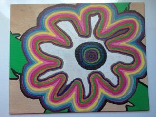 The Impossible Flower - Art On My Sleeve - Paintings & Prints, Flowers ...