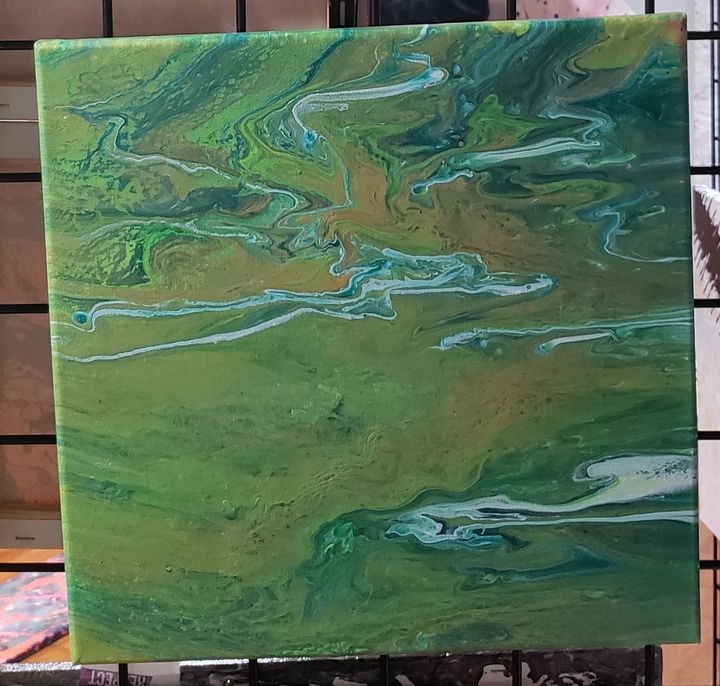 Green Screen - Art On My Sleeve - Paintings & Prints, Abstract, Other ...