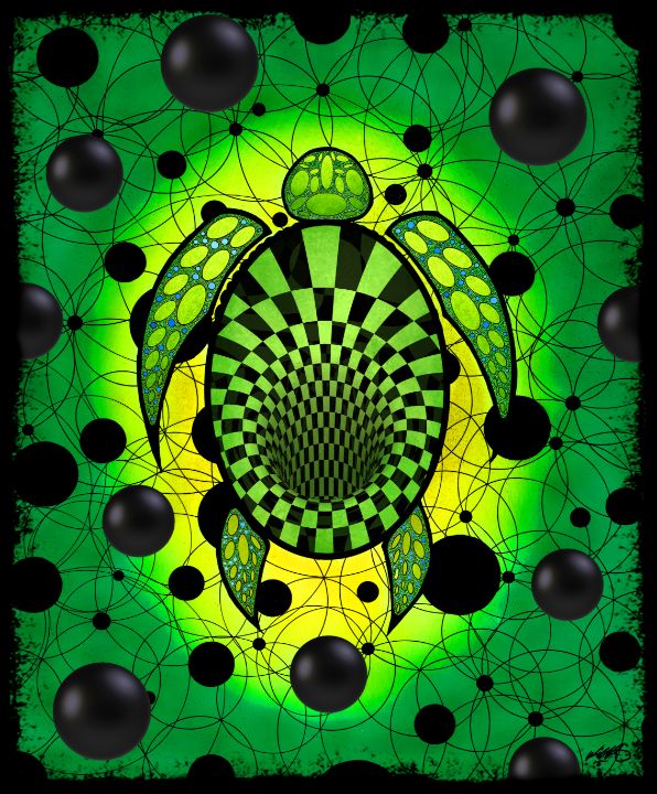 Turtle's Labyrinth - Artistwill - Drawings & Illustration, Animals ...