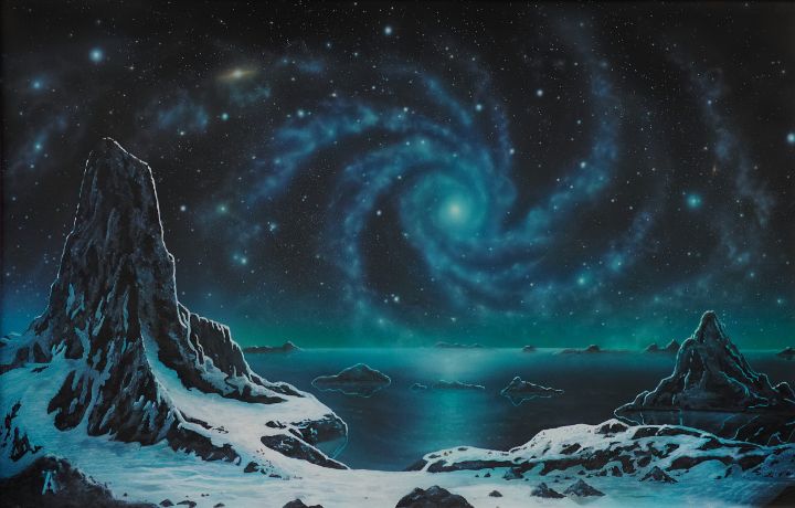 THE COSMOS - art by andrew - Drawings & Illustration, Astronomy & Space ...