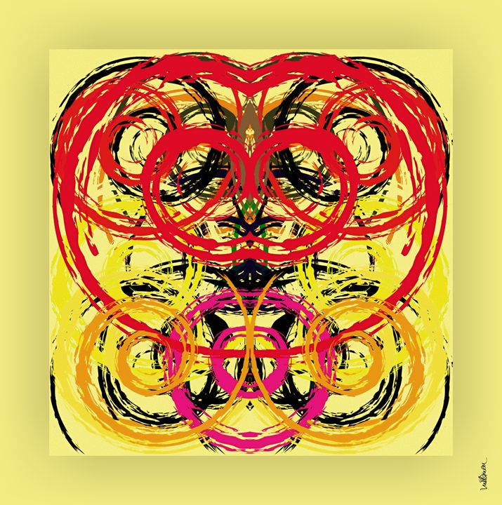 Color Expression (yellow) - ARTDIGITAL - Digital Art & AI, Abstract ...