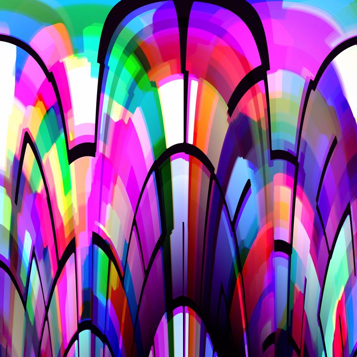 Color Gates - ARTDIGITAL - Digital Art, Abstract, Other Abstract - ArtPal