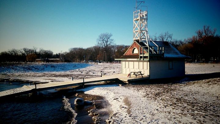 The Beach-Life Guard house at winter - DKPhotography - Photography ...