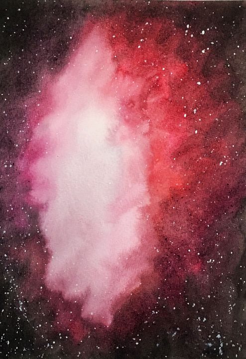 Red sky - HyntiaDraw - Paintings & Prints, Astronomy & Space, Galaxies ...