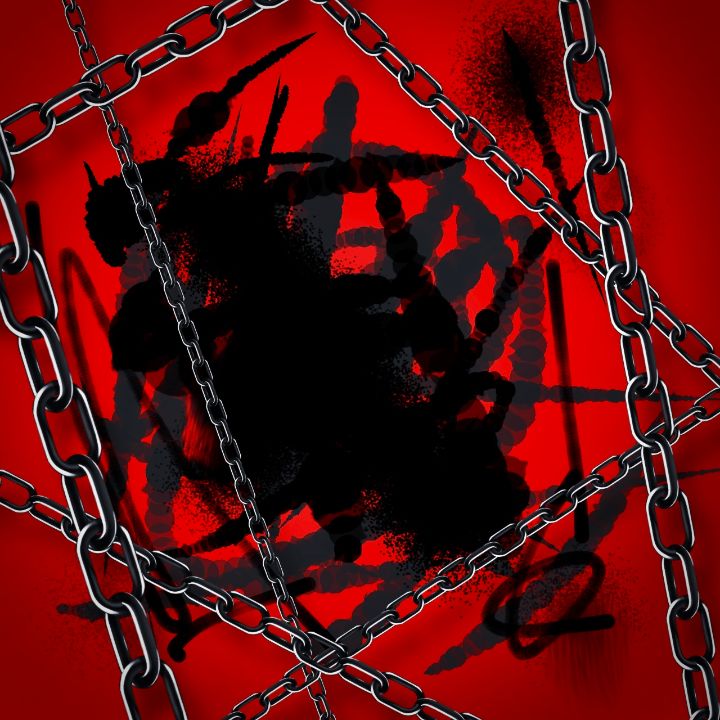 Chained Rage - Yuki Ly - Digital Art, Abstract, Other Abstract - ArtPal
