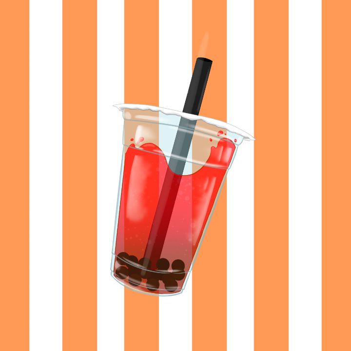 Boba Tea 22 - Yuki Ly - Digital Art, Food & Beverage, Other Food ...
