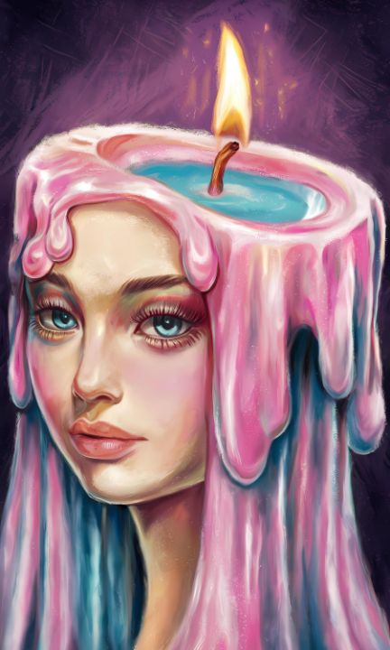 Melting Serenity: - Fouad Art - Digital Art & AI, Fantasy & Mythology ...