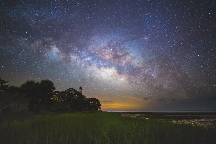 The Milky Way and the Lighthouse - Photography by Michael Riffle ...