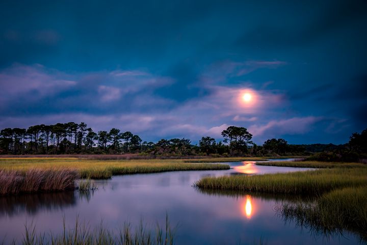Moonset - Photography by Michael Riffle - Photography, Landscapes ...