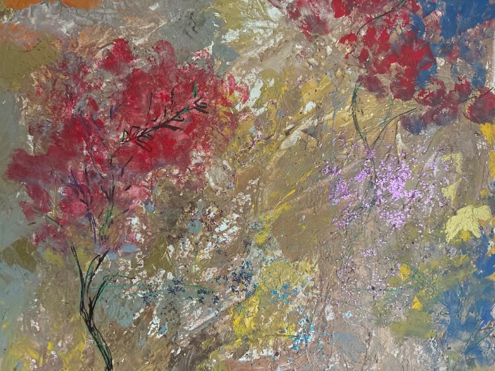 Red - Only 4 - Paintings & Prints, Abstract, Color - ArtPal