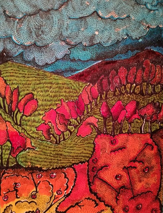 Enchanted Landscape - Michael Malinowski - Paintings & Prints ...