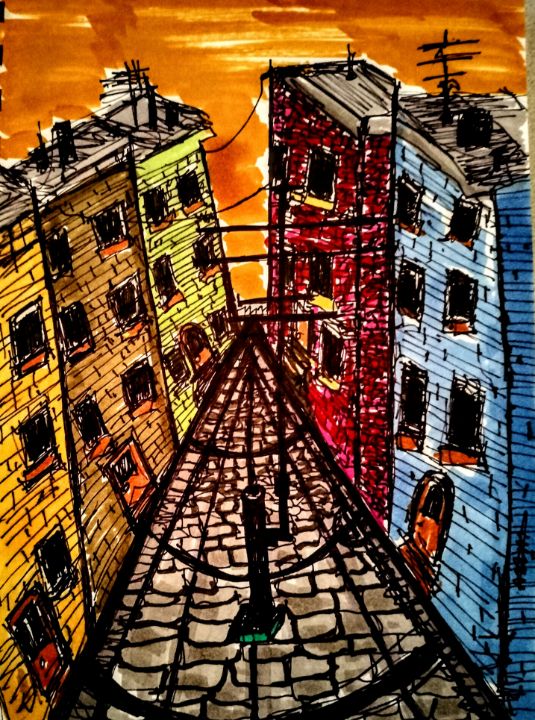 Michael Malinowski - Drawings & Illustration, Paintings & Prints