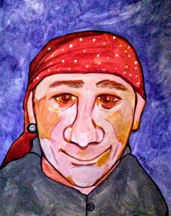 Happy Go Lucky - Michael Malinowski - Paintings & Prints, People ...