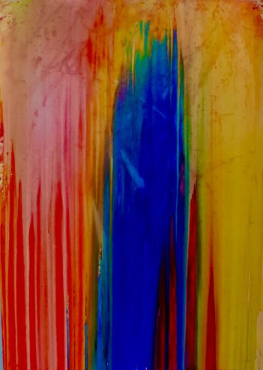 Cascade Number 10 - Celo - Paintings & Prints, Abstract, Color - ArtPal