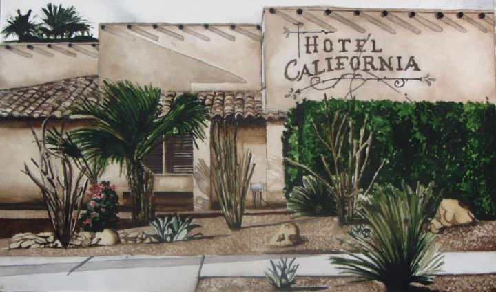 Hotel California - Richard B Reed Studios - Paintings & Prints ...