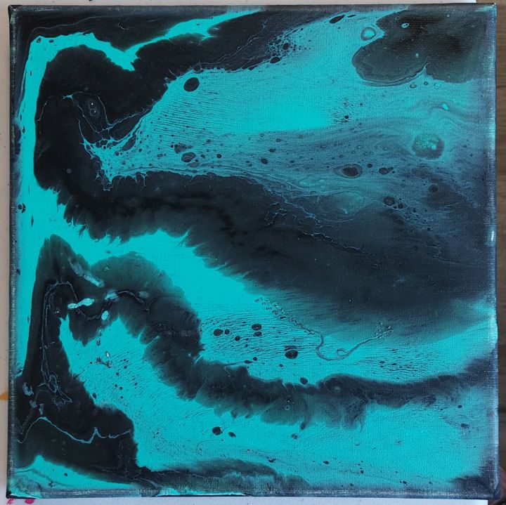 Dark Tides - Wicked Stitch Creations - Paintings & Prints, Abstract ...