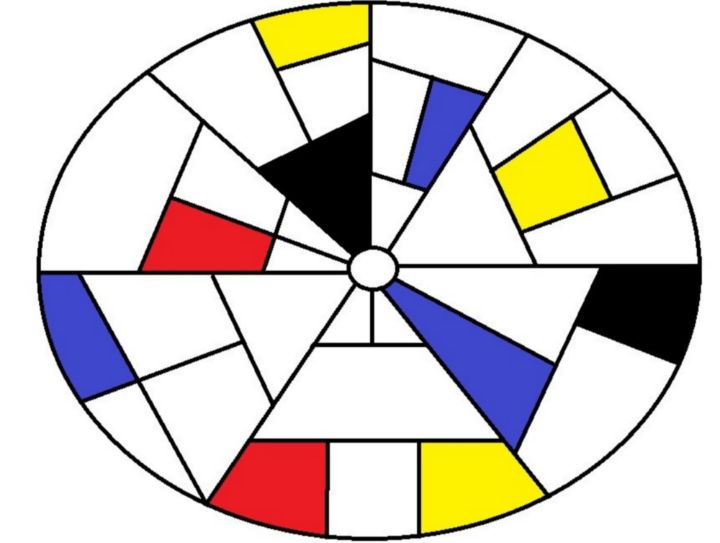 Mondrianesque Abstract - Spectrum Art - Digital Art & AI, Abstract ...