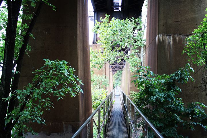 Catwalk under bridge - Ashley Schwoebel - Photography, Buildings ...