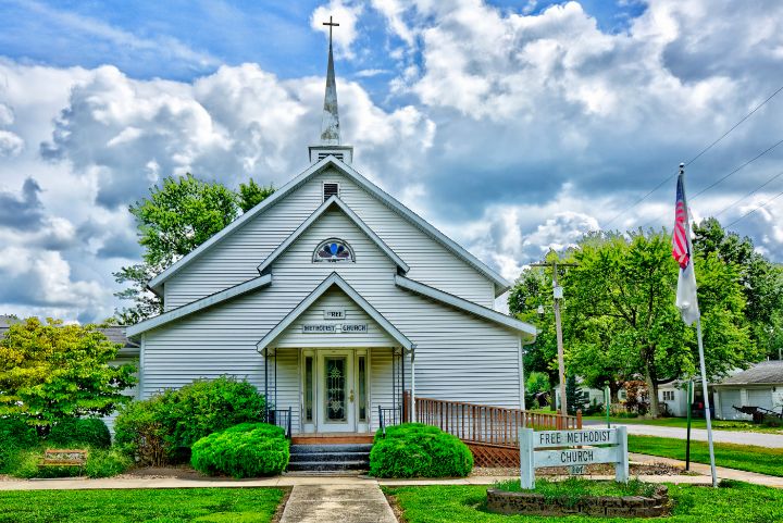 Coffeen (IL) Free Methodist Church - TopGum Photography by E. Gary Gum ...