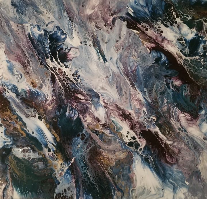 Ocean - Candice's creations - Paintings & Prints, Abstract, Color - ArtPal