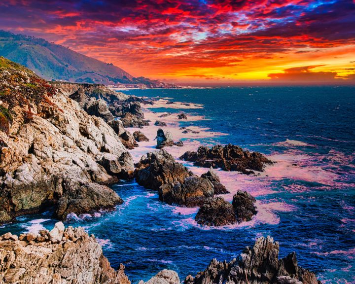 California Coast Sunset - James Yoke - Photography, Landscapes & Nature ...