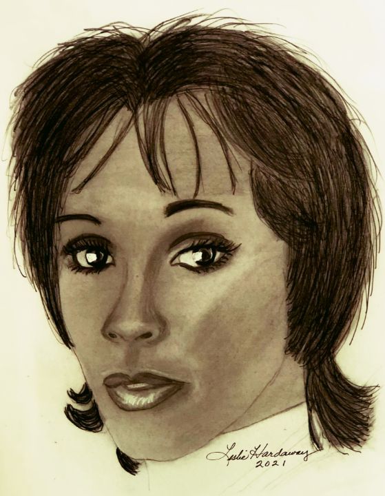 Whitney - Art By Leslie - Drawings & Illustration, People & Figures ...
