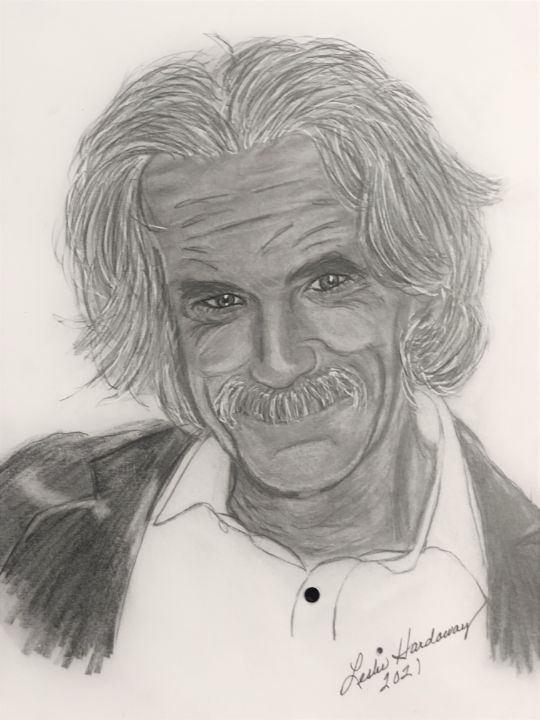 Sam Elliott - Art By Leslie - Drawings & Illustration, People & Figures ...