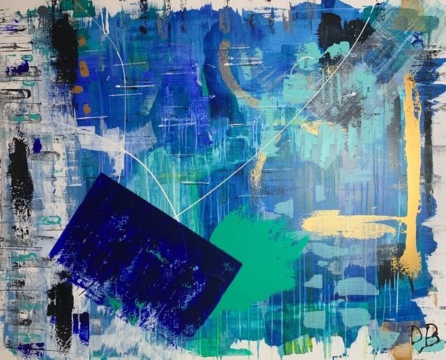 Aqua 2019 - Forever Art Gallery - Paintings & Prints, Abstract, Color ...