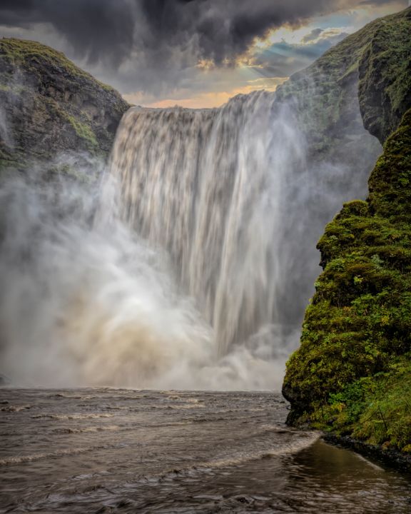 Skogafoss Surge - Stephen Stookey Photography - Photography, Landscapes ...
