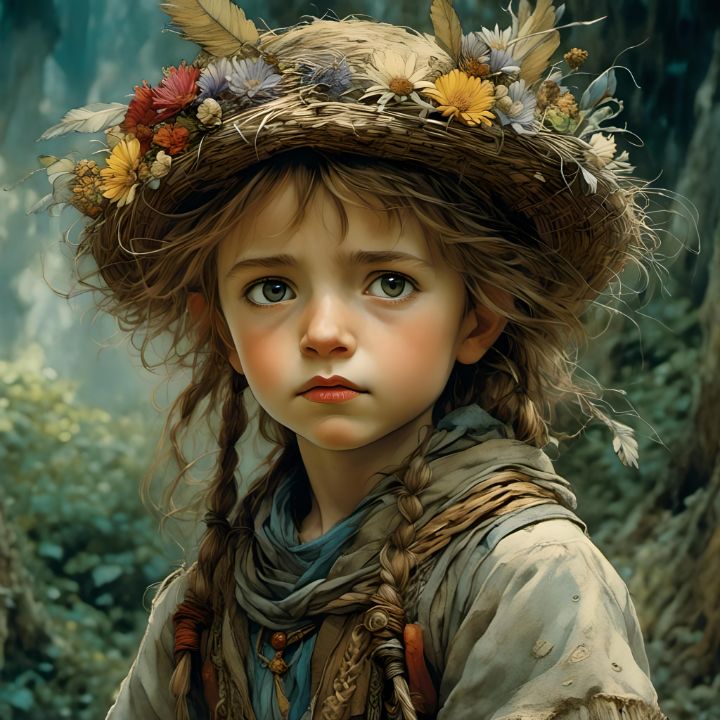 Forest Adventure - Mystic Muse - Digital Art & AI, People & Figures ...