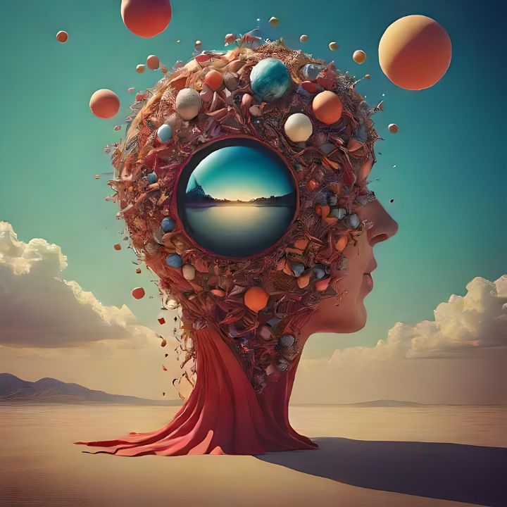 Silent Mind - Mystic Muse - Digital Art & AI, Abstract, Other Abstract ...