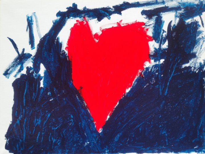 Heart of Tafiti - Stacy Feijo - Paintings & Prints, Abstract, Color ...