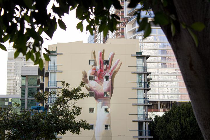Hand Mural - AmityArtistry - Photography, Buildings & Architecture ...