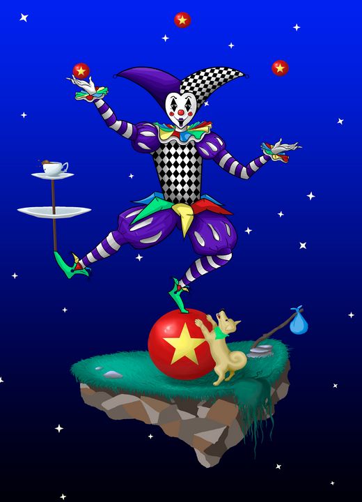 The Fool - Fancy walrus - Digital Art & AI, Religion, Philosophy ...