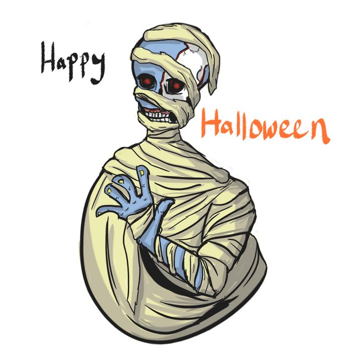 Mummy - Fancy walrus - Digital Art & AI, Holidays & Occasions ...