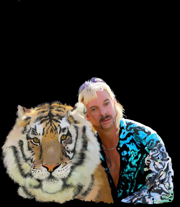 Tiger King - Fancy walrus - Digital Art, People & Figures, Other People ...